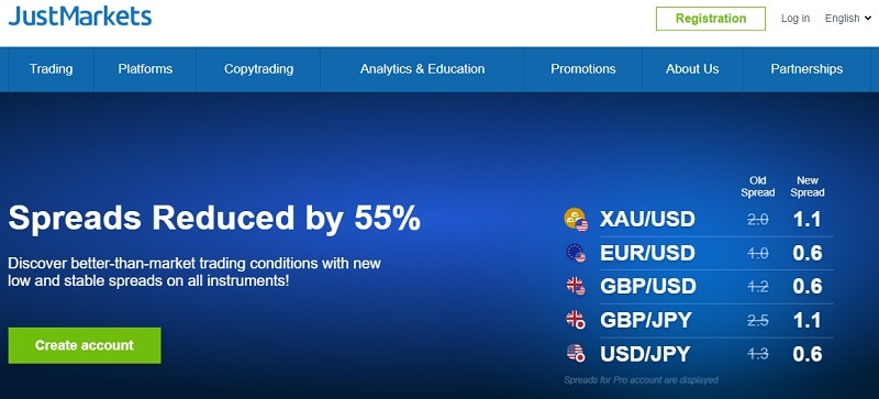 JustMarkets - Forex Penguin