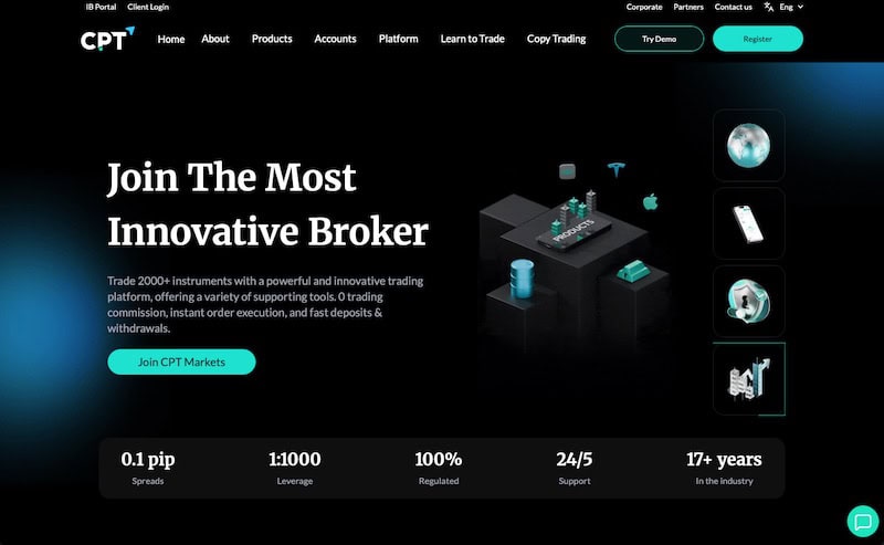 CPT Markets - Forex Penguin