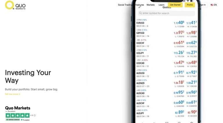 QuoMarkets - Forex Penguin