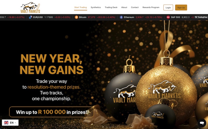 Vault Markets Launches Christmas & New Year Trading Championship With ...