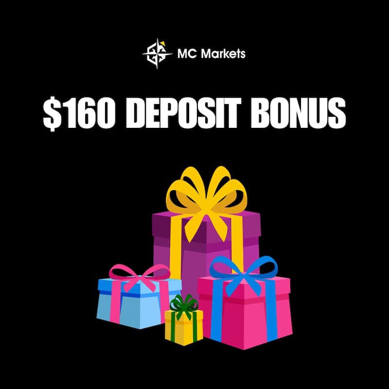 MC Markets ─ $160 Deposit Bonus - Forex Penguin