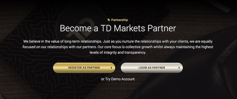 TD Markets Launches Lucrative Partner Program with High Rewards - Forex ...