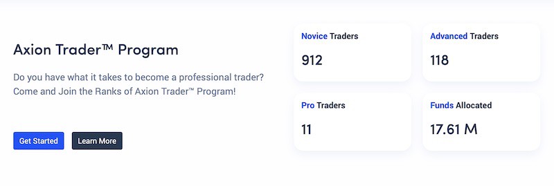 Axion Trader™ Program: Unlock Up to $500,000 in Funding for Talented ...