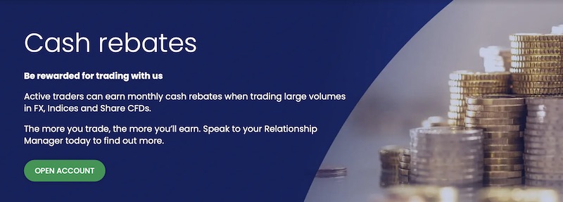 Earn Monthly Cash Rebates with Active Trading on FX, Indices, and Share ...